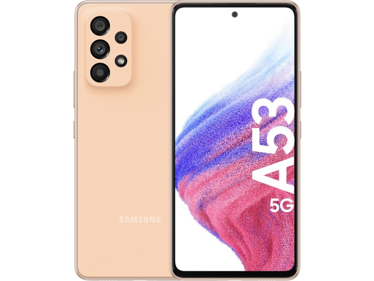 Samsung Galaxy A53 5G 256GB (awesome peach) | KomplettFöretag.se