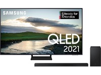 Samsung 55" 4K QLED TV QE55Q70 + Soundbar | KomplettFöretag.se