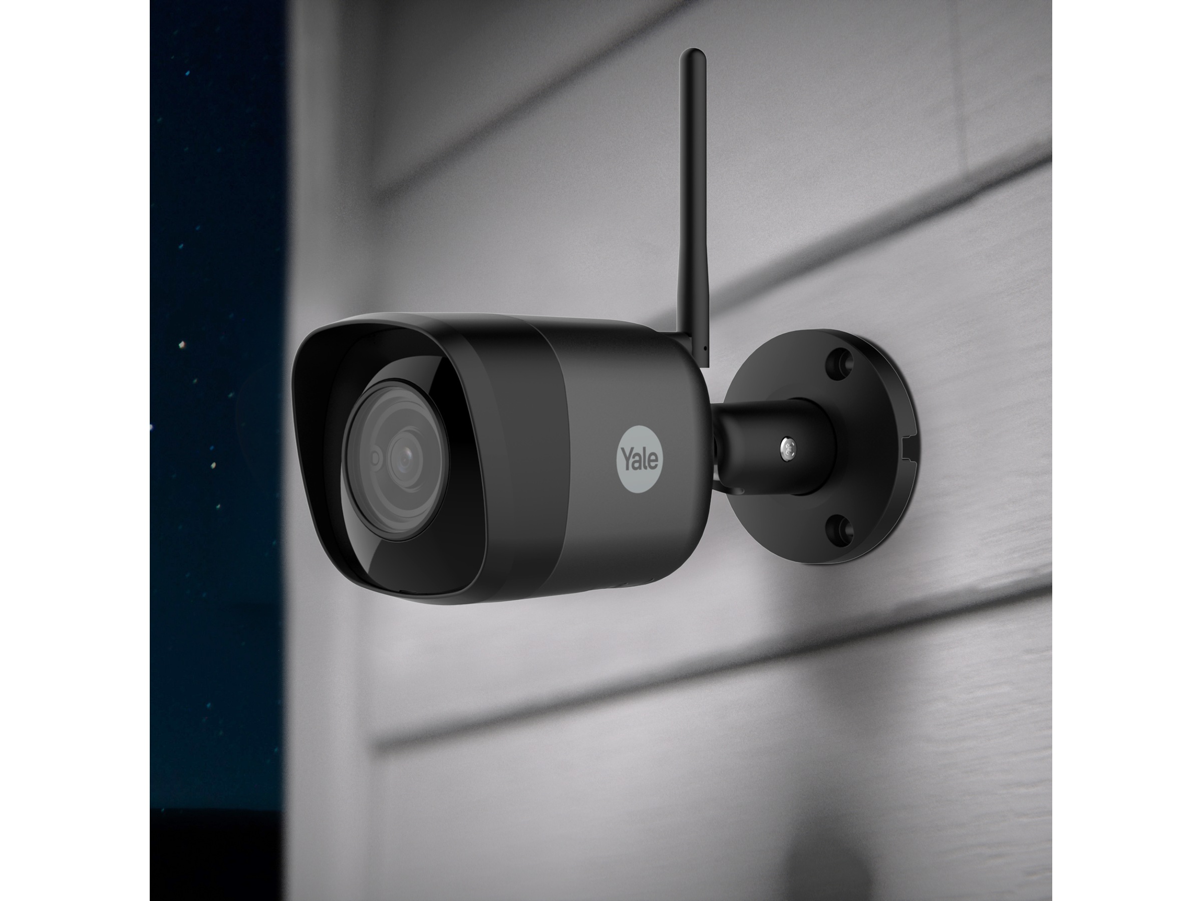 Yale View Outdoor camera 4Mb Black - KomplettFöretag.se