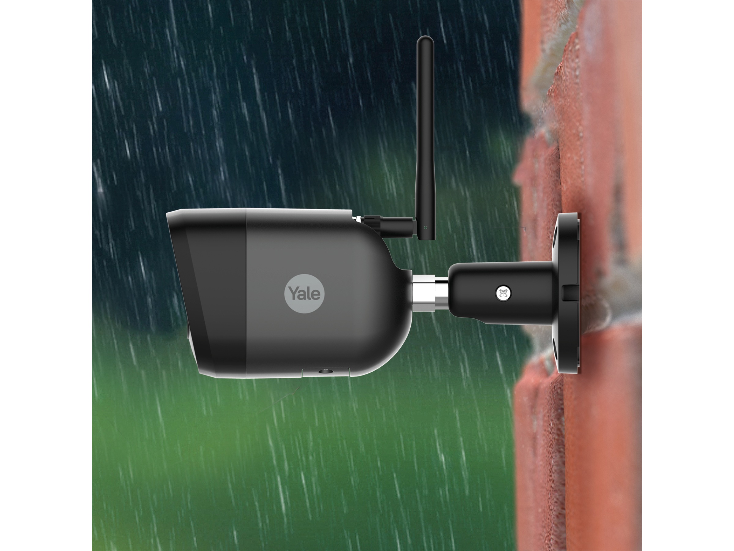 Yale View Outdoor camera 4Mb Black - KomplettFöretag.se