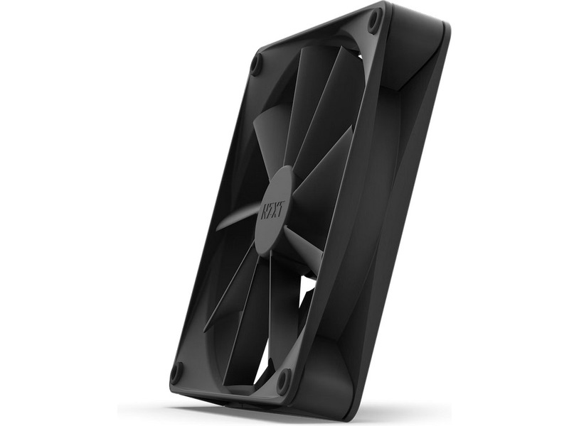 NZXT F140Q 140mm PMW Fläkt (svart) - KomplettFöretag.se