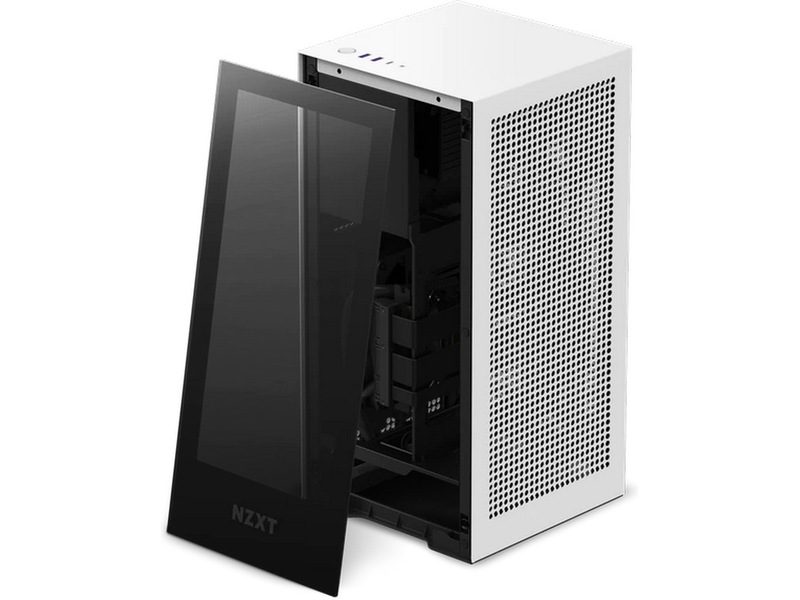 NZXT H1 Mini ITX Chassi 2022 (Vit) -B-Grade - KomplettFöretag.se