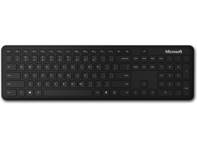 Microsoft Keyboard Bluetooth Black Nordic | KomplettFöretag.se