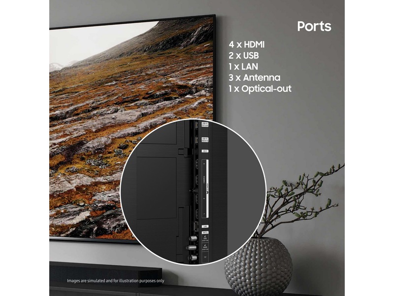 Samsung 85" Q60C QLED 4K TQ85Q60C | KomplettFöretag.se