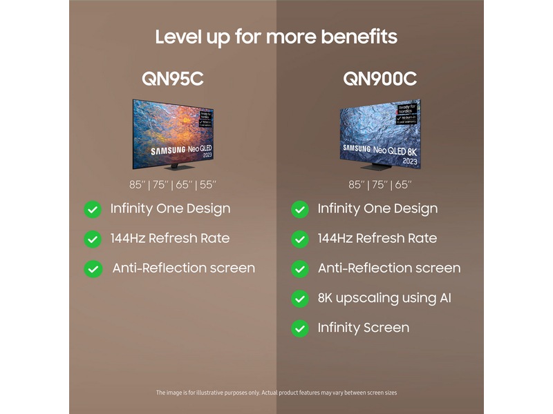 Samsung 55" QN95C Neo QLED 4K TQ55QN95C - KomplettFöretag.se