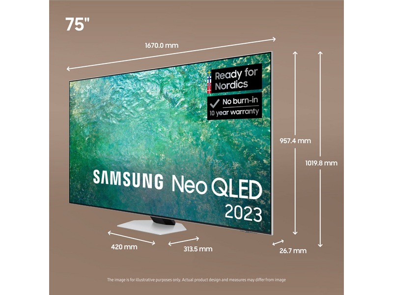 Samsung 75" QN85C Neo QLED 4K TQ75QN85C | KomplettFöretag.se