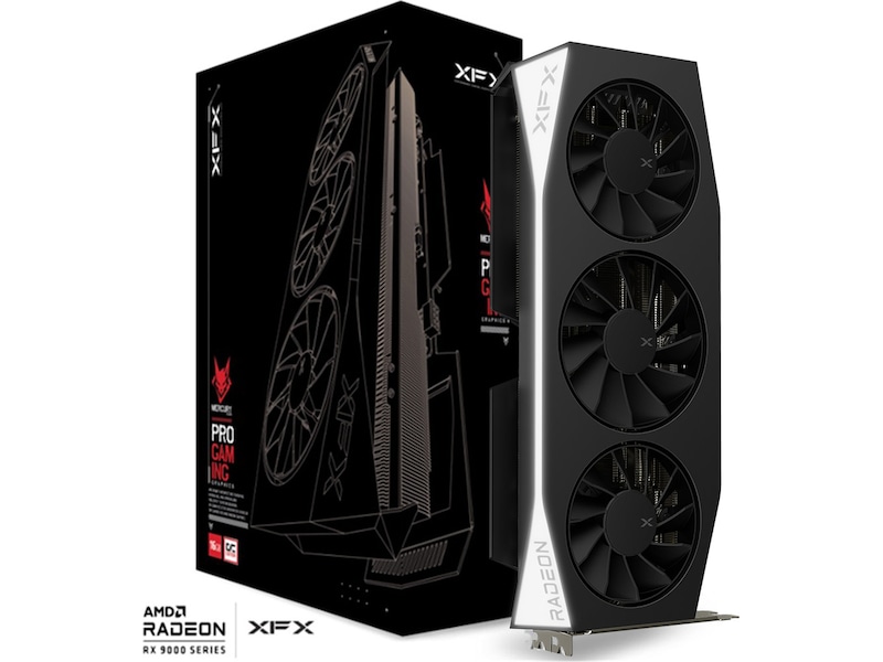 XFX Mercury AMD Radeon RX 9060 XT OC Gaming - Grafikkort ...