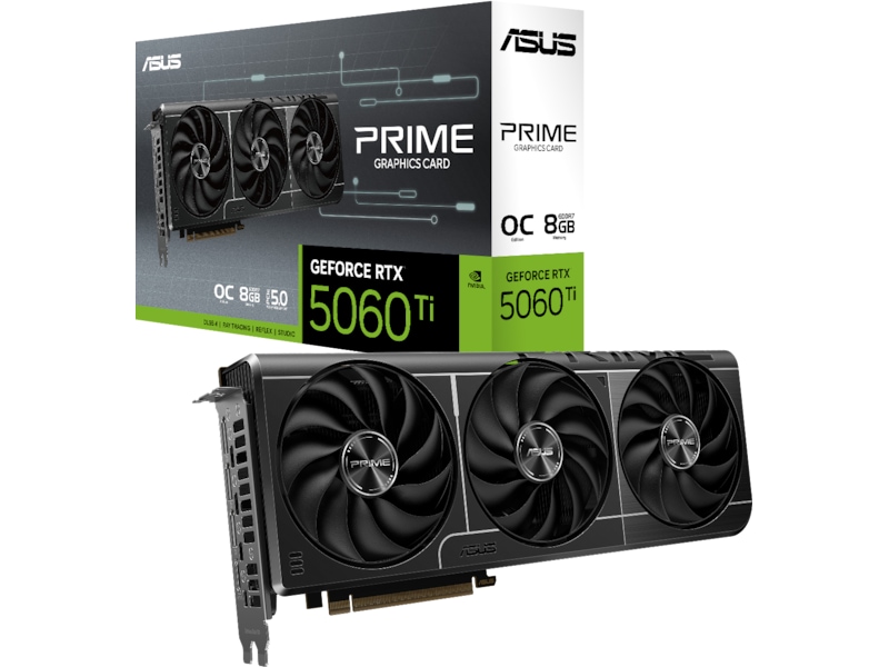 ASUS PRIME GeForce RTX 5060 Ti OC -B-Grade - Demo grafikkort ...
