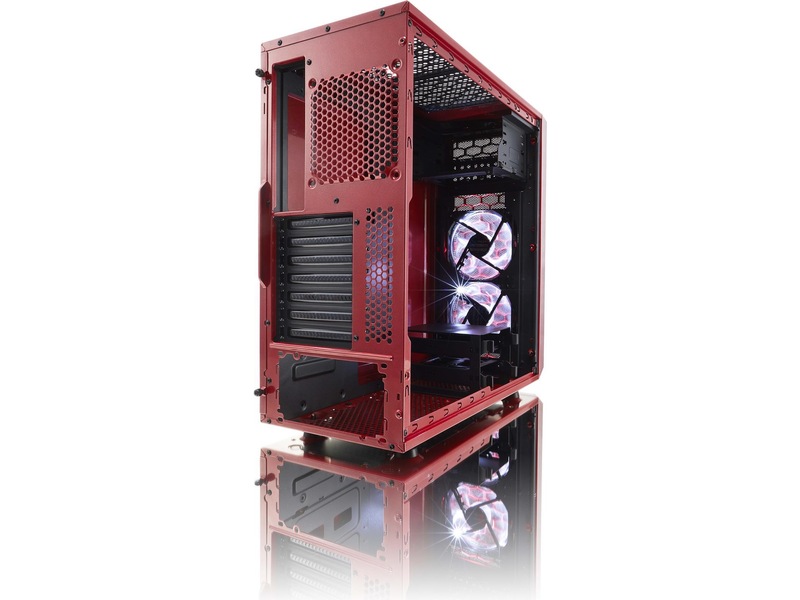 Fractal Design Focus G Red Mid Tower - KomplettFöretag.se