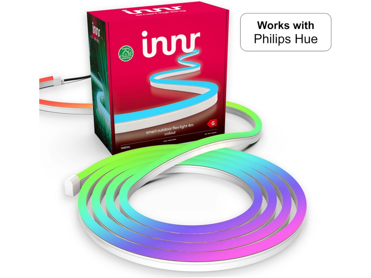 Innr smart utomhus LED-strip färg 4m - fungerar med Philips Hue ...