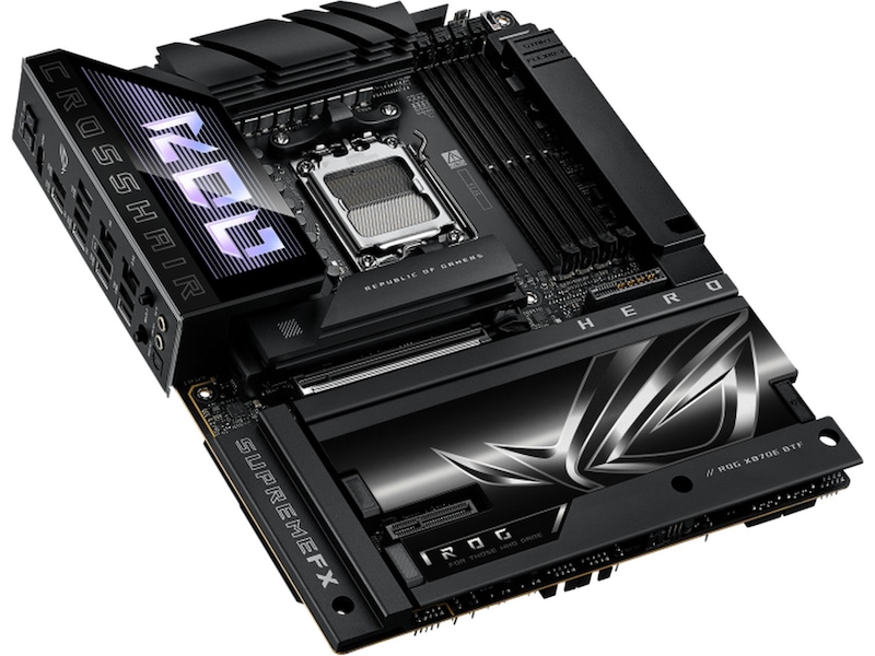 Asus ROG Crosshair X870E Hero BTF Moderkort - AMD Socket ...