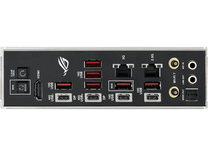 Asus ROG Crosshair X870E Hero BTF Moderkort - AMD Socket ...