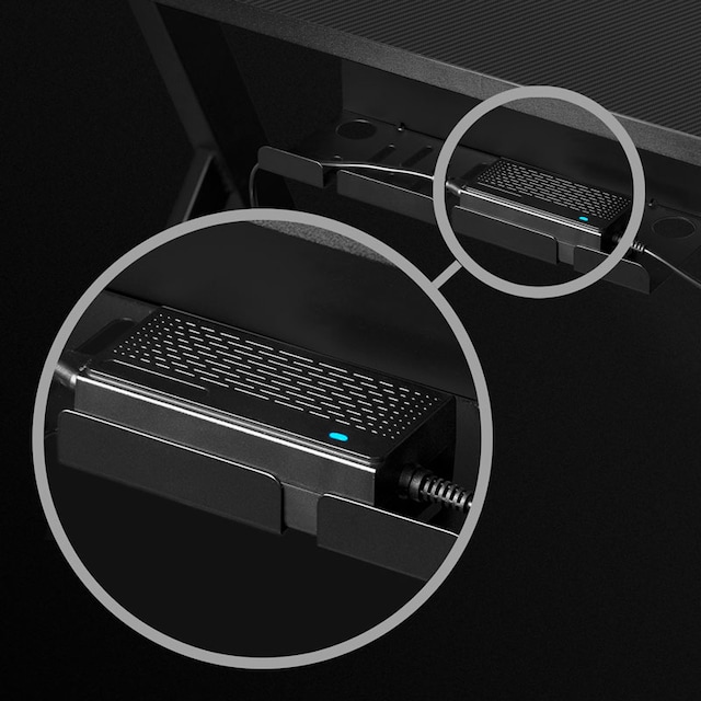 Svive Vega Dark gaming desk | KomplettFöretag.se